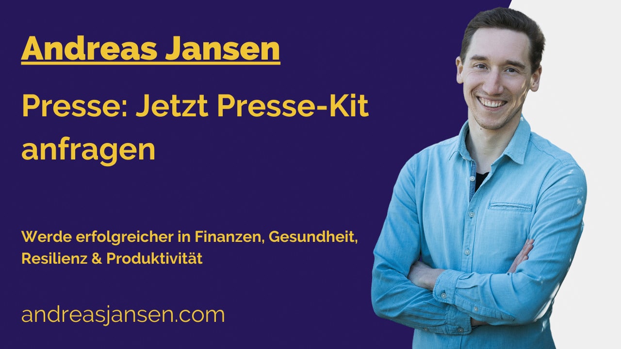 Presseanfragen für Andreas Jansen | Persönliches Wachstum
